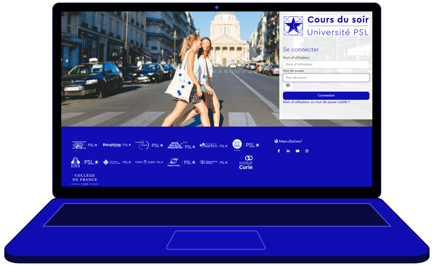 Votre espace d'e-learning - Cours du soir Université PSL